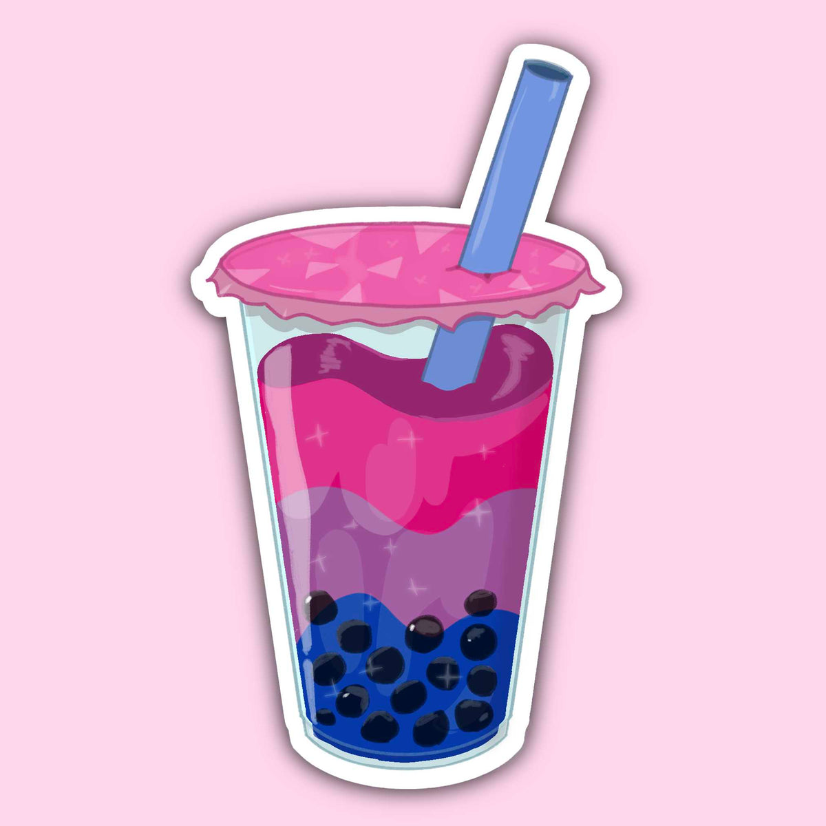 Pride Boba Stickers (Thirteen Flag Variants) – Noellita Bonita