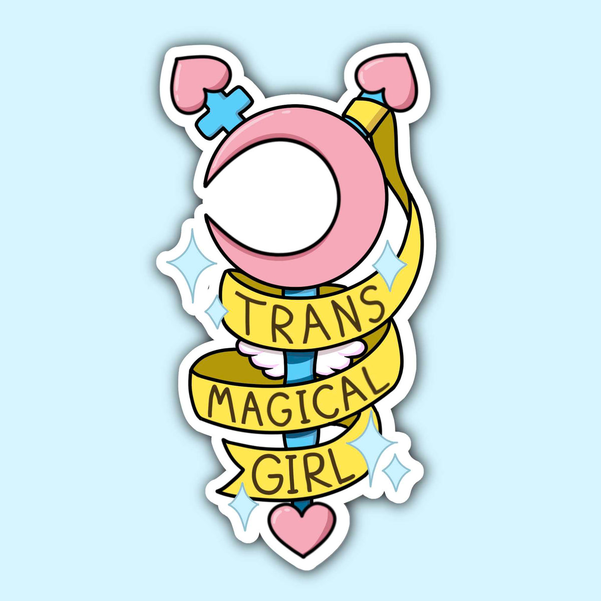 Trans Magical Girl Sticker – Noellita Bonita